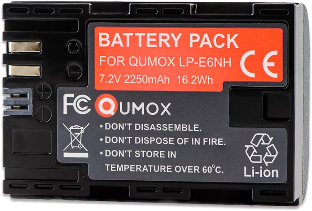 Amazon.com : STK LP-E6 Battery for Canon LP-E6N LPE6 Promaster LP-E6NH ...