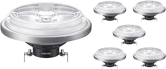 PHILIPS Master LED 10.8W AR111 3000K 9 Degree Beam Angle Expert Color ...