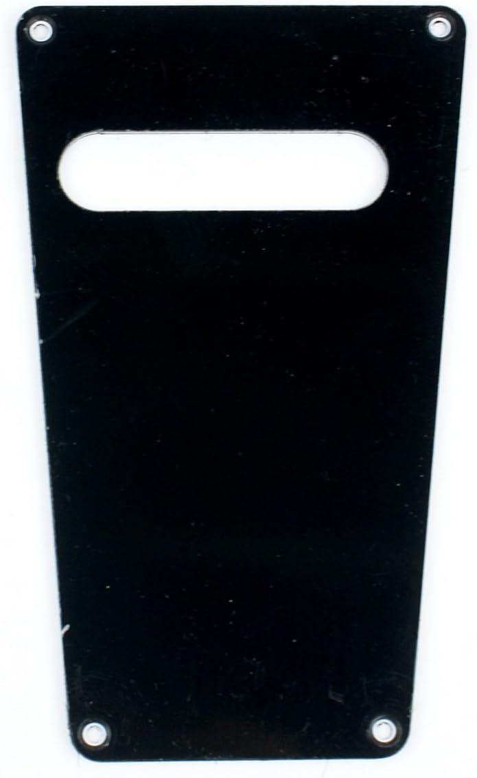 Amazon.com: (F32) PRS SE tremolo backplate Cavity Cover,3ply black ...