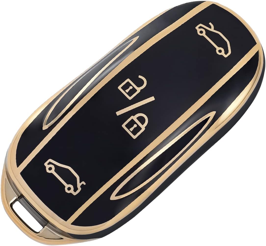 Amazon.com: OFFCURVE for Tesla Key Fob Cover, Full Protection Car Key ...
