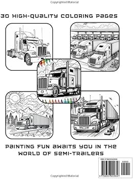 free printable 18 wheeler coloring pages