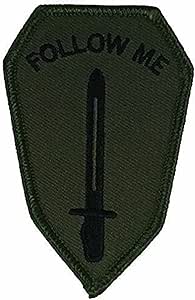 Amazon.com: Kaewwan Shop US Army Infantry School Follow ME Patch Fort ...