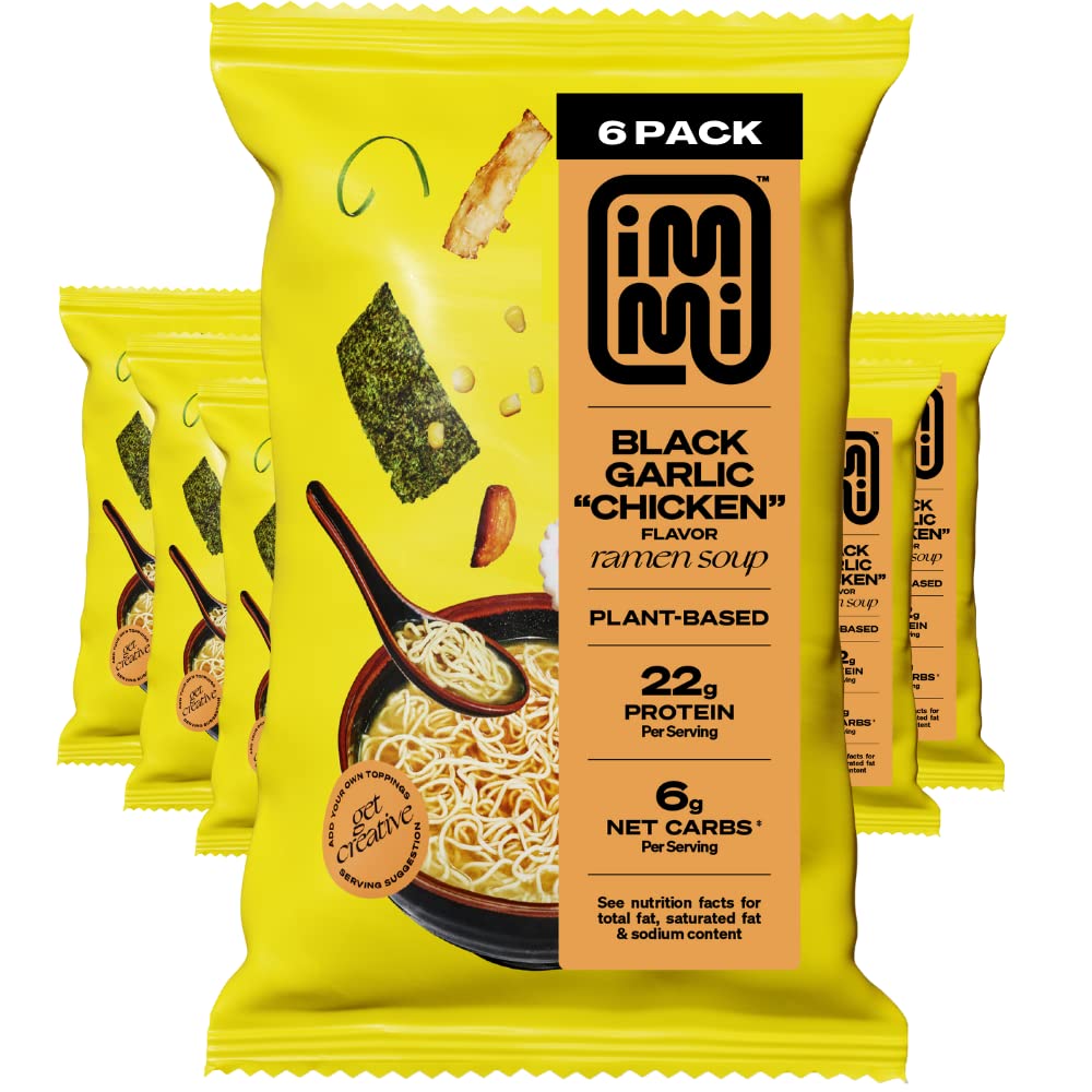 Snapklik.com : Immi Black Garlic "Chicken" Ramen, 100% Plant Based ...