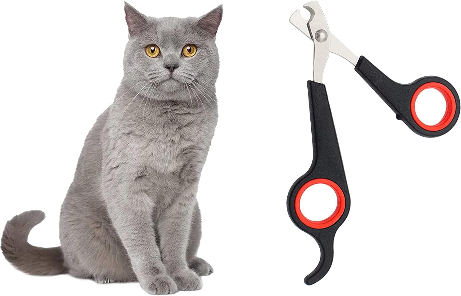 LIDOUK Niubow Professional Cat Nail Clippers Trimmer Scissors for Small ...