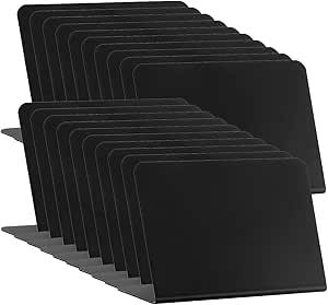 Amazon.com : Desktop Erasable Label Chalkboards Message Board Place ...