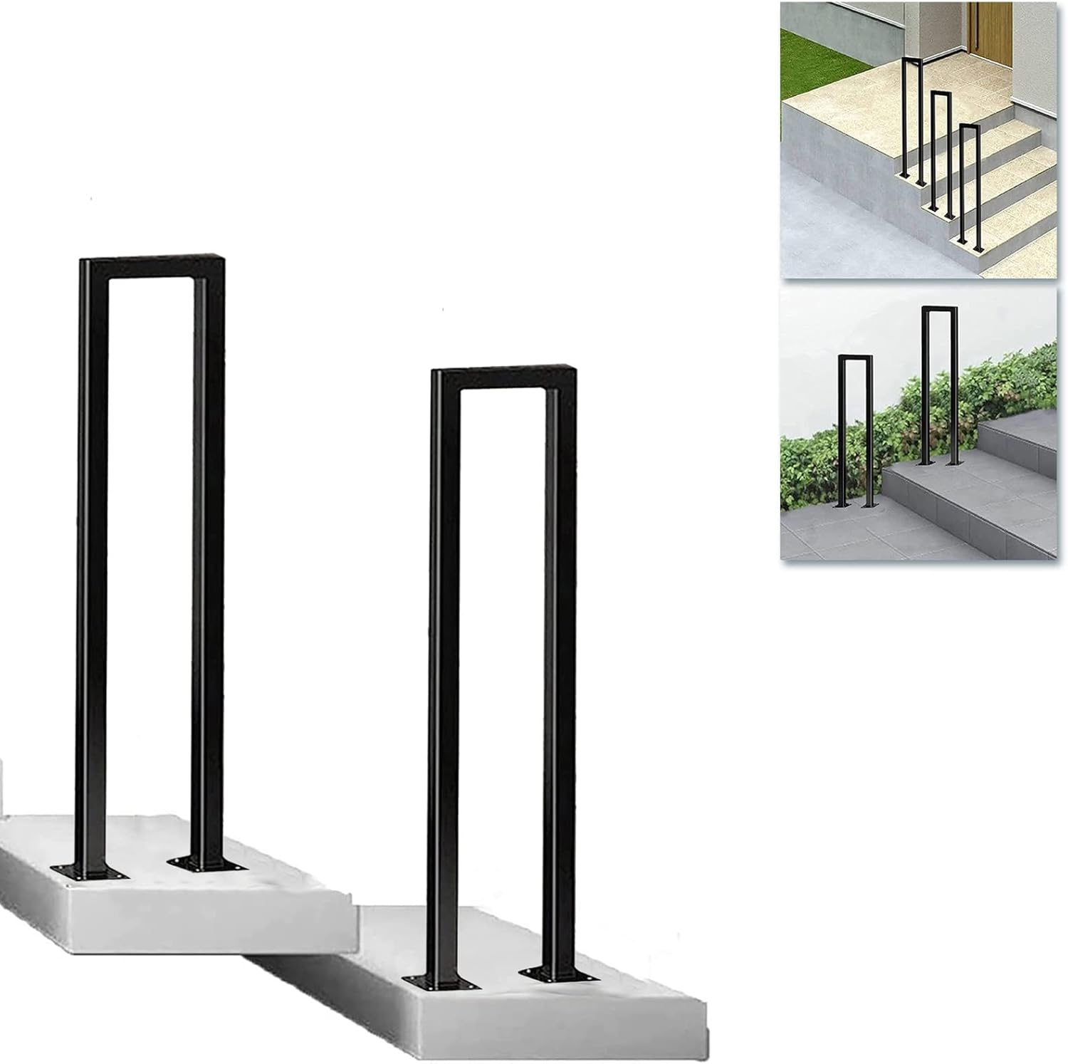 Amazon.com: Liyadolaam Garden Stairs Railings Hand Rails, Transitional ...