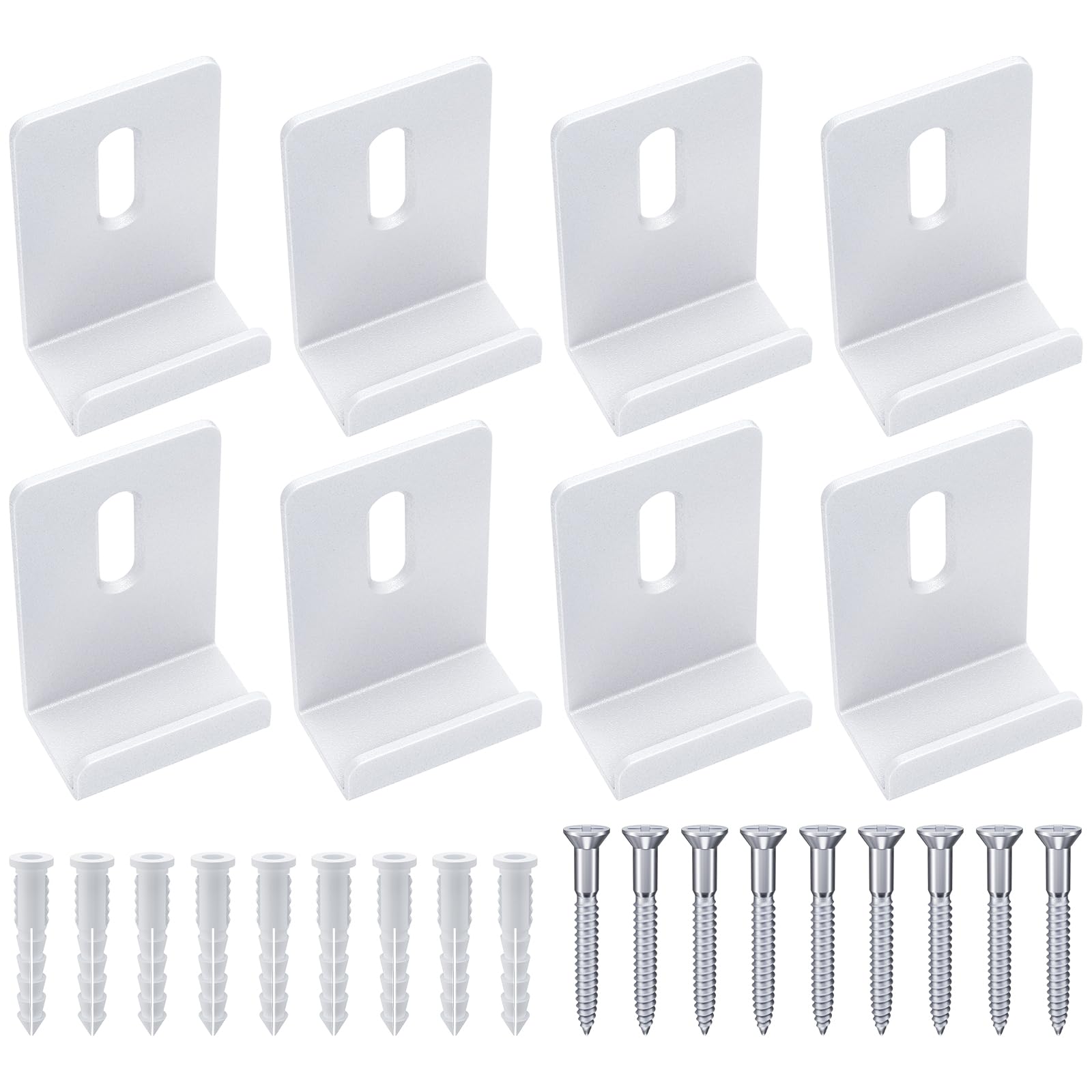 Metal Mirror Clips Wide Channel Mirror Holder Clips Heavy Mirror for ...