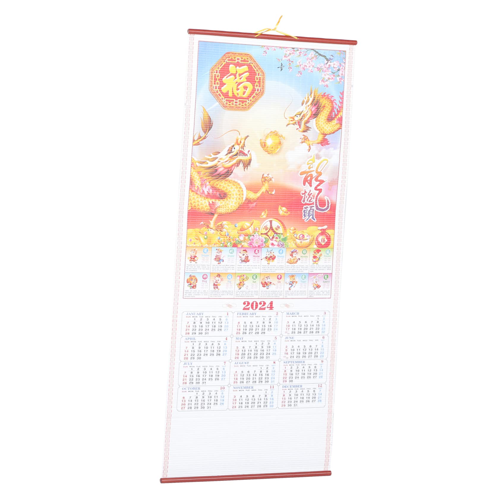Snapklik.com : 2024 Chinese New Year Wall Calendar Year Of The Dragon ...