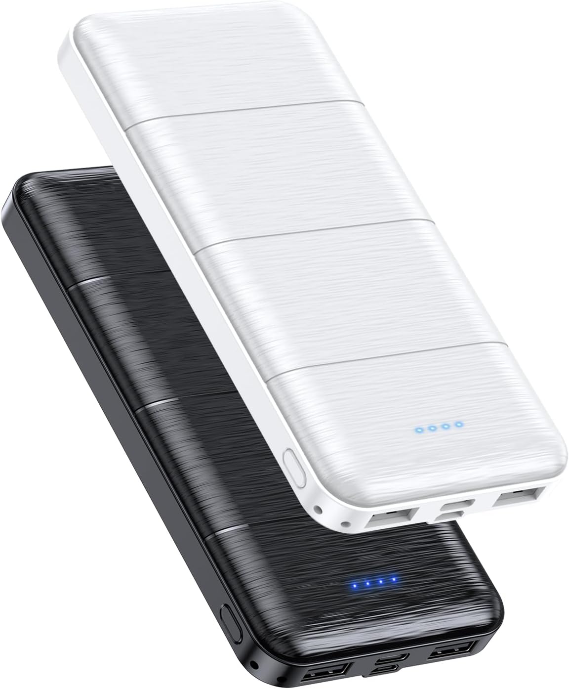 Portable-Charger-Power-Bank - 2 Pack 15000mAh Dual USB Power Bank ...