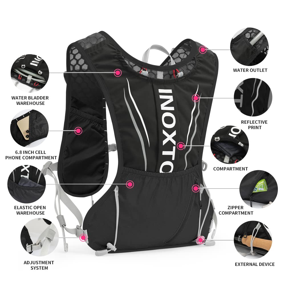 Snapklik.com : IX INOXTO Running Hydration Vest For Men Women Water ...