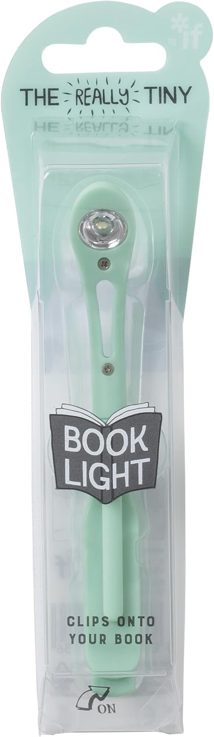 IF Really Tiny Book Light (Mint) – Compact Reading Lights for Books in ...