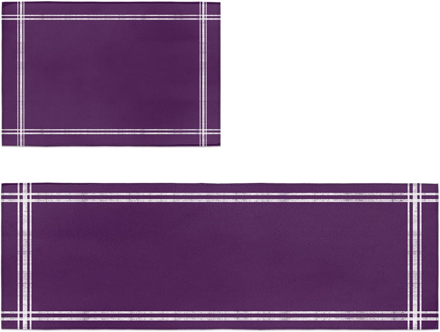 Amazon.com: ZEREAA Kitchen Rugs and Mats Cushioned Anti Fatigue Comfort ...