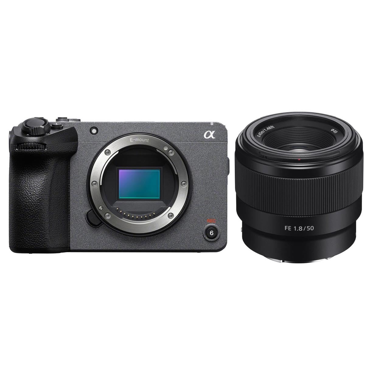 Amazon.com: Sony FX30 Super 35 Cinema Line Camera with FE 50mm f/1.8 ...