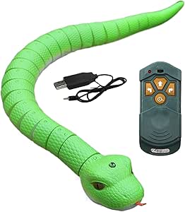 Electric Snake Toy,Remote Snake Toy,Creative Realistic RC Snake,Remote ...