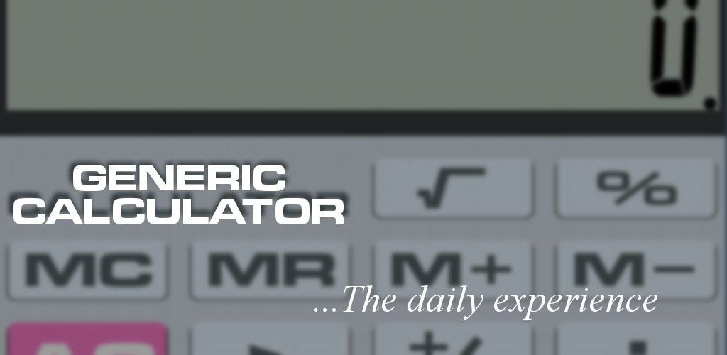 Generic Calculator - App on Amazon Appstore