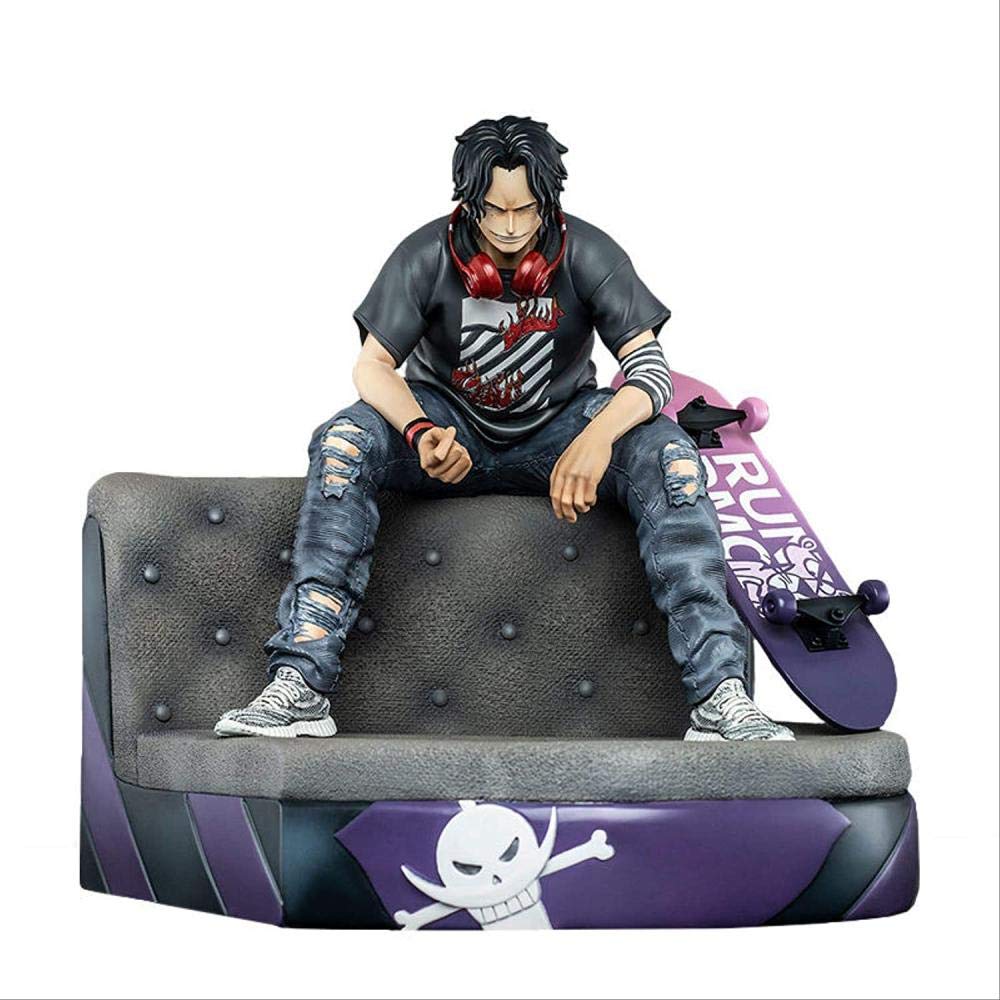 Kijighg 18cm Anime One Piece Figure Ace Shanks Monkey D | Desertcart ...