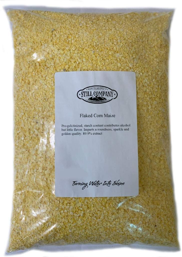 Amazon.com: North Georgia Still Company's Flaked Corn Maize 10 lbs. for ...