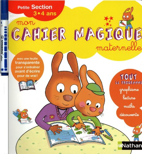 Amazon.com: Mon Cahier magique PS: 9782091861517: Marin, Mathilde ...