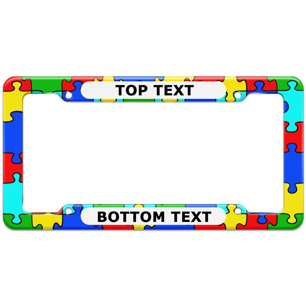 Autism Puzzle Border