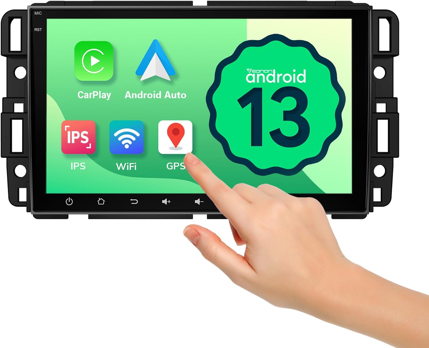 Amazon.com: 4+64G Car Stereo Radio for Chevrolet GMC Buick with Wireless Carplay Wireless ...