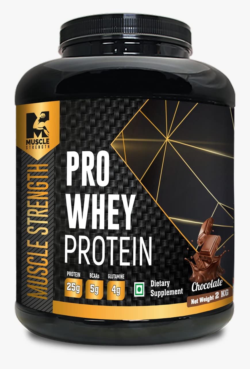 Buy MUSCLE STRENGTH PRO WHEY PROTEIN Powder | Boosts Strength ...