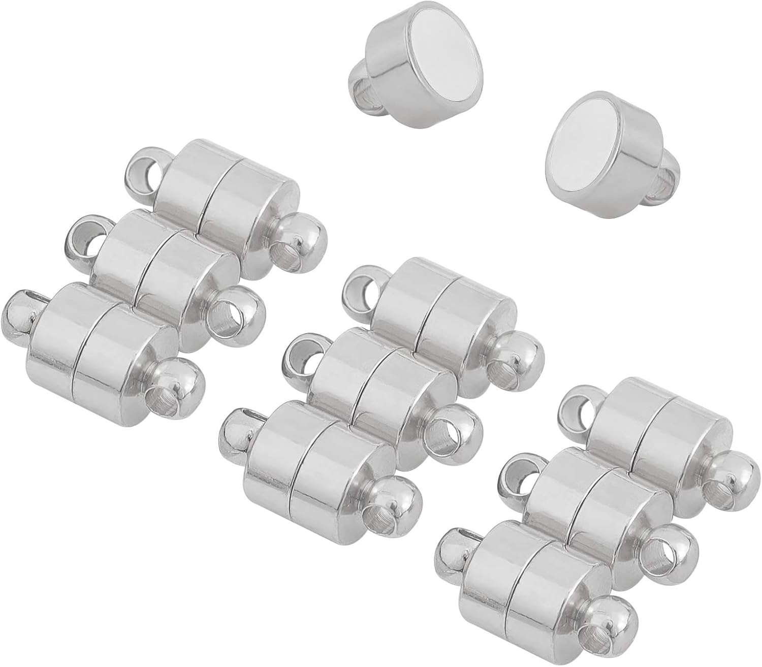 Amazon.com: Yumttero 10-Piece Magnetic Necklace Bracelet Clasps and ...