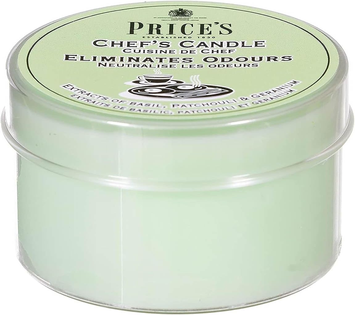 Amazon.com: Price's Candles Chef's Tin (Odour Eliminating) : Everything ...