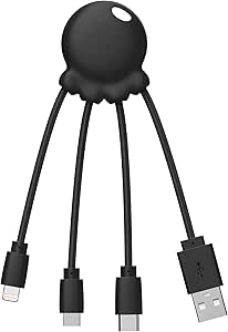 Xoopar Octopus - Câble Multi USB 4 en 1 en Forme de Pieuvre - Chargeur ...