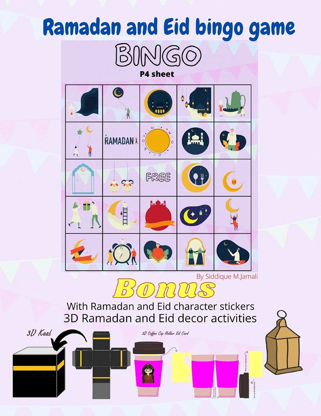 Buy Ramadan and Eid Bingo Game: Includes Ramadan and Eid character ...