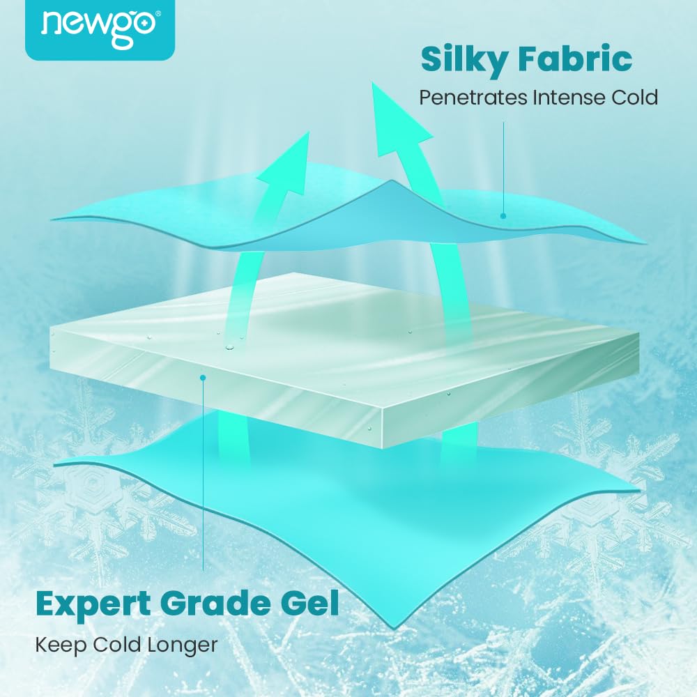 Snapklik.com : NEWGO Neck Ice Pack Wrap Reusable For Pain Relief ...