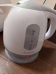 Amazon | ヒロコーポレーション ヒロ・コーポレーション 中身が見やすい 電気ケトル 保証付き 空焚き防止機能付き 1.0L スーパーコンパクト ホワイト HKM-100WH ロゴ袋付き ...