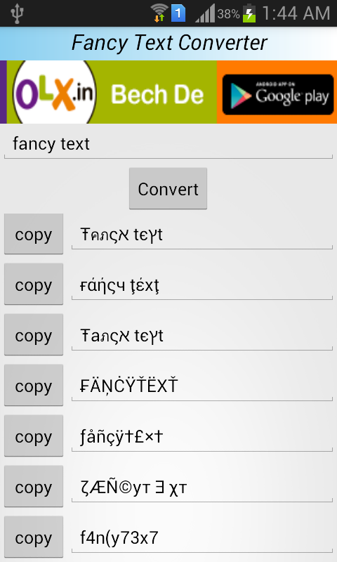 Fancy Text - App on Amazon Appstore