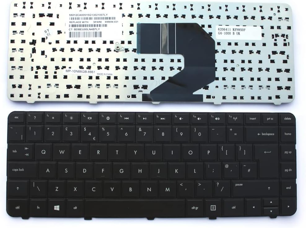 Amazon.com: Power4Laptops UK Layout Black Windows 8 Replacement Laptop ...