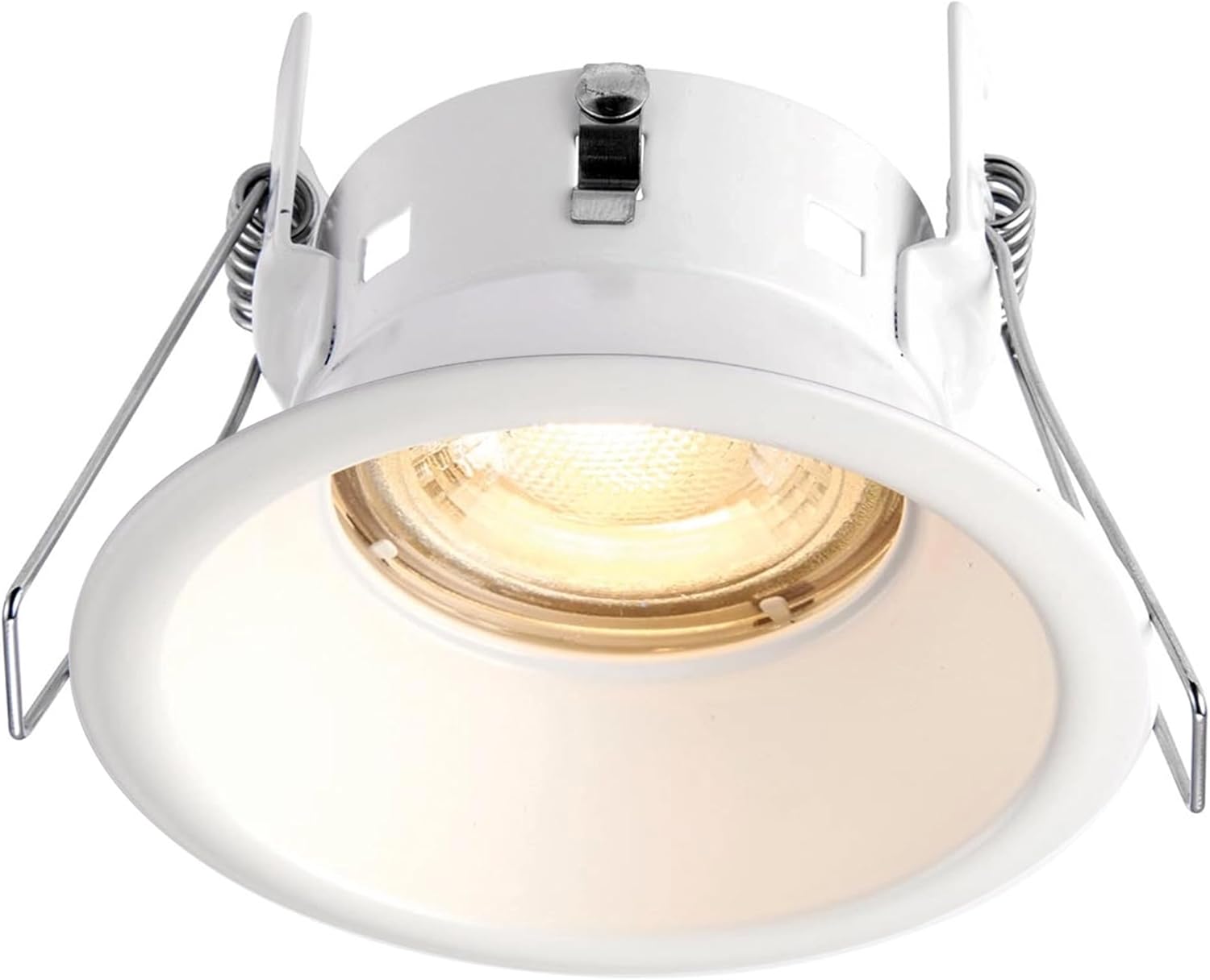 National Lighting SPECULO Downlights Matt White Fire LED GU10 Anti ...