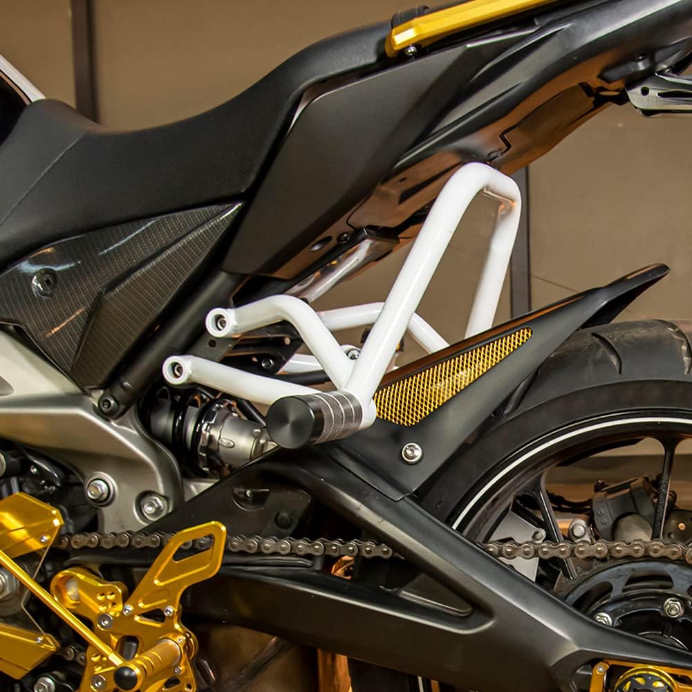 Amazon.com: Lorababer Motorcycle White Steel Sub-cage Subcage Stunt ...