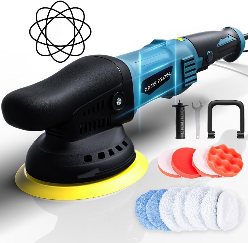BATOCA Dual Action Car Polisher Buffer Machine 700W Orbital DA ...