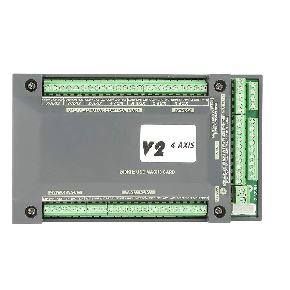 Buy 3 Axis 4 Axis CNC Controller Board 200KHz USB Ethernet MACH3 Motion ...