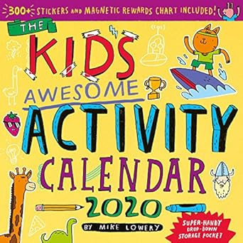 Kid's Awesome Activity Wall Calendar 2020: Lowery, Mike, Workman ...