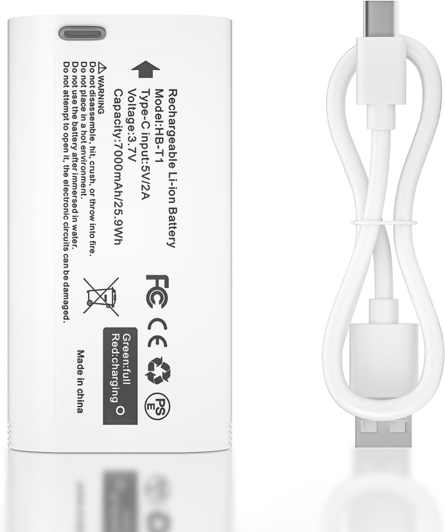 Amazon.com: IBATTS 7000mAh Rechargeable Battery for Wyze Cam Pro/Wyze ...