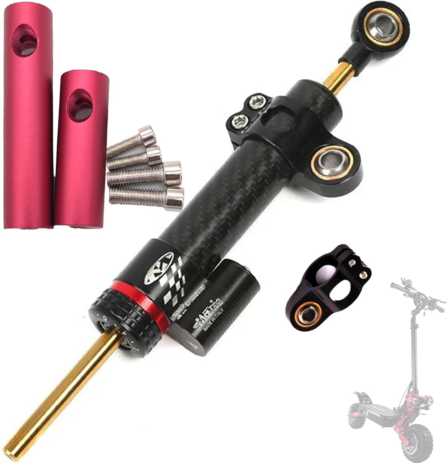 Amazon.com: V5 steering stabilizer Electric Scooter Steering Damper ...