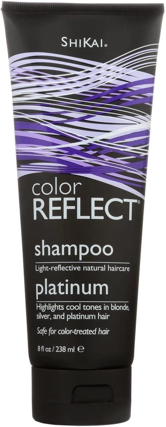 Amazon.com: Shikai Color Reflect Platinum Shampoo, 8-Ounce Tubes (Pack ...