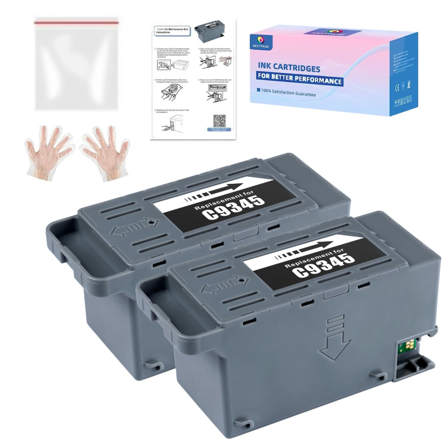Amazon.com: NEXTPAGE C9345 Ink Maintenance Box C12C934591 for ET-8550 ...