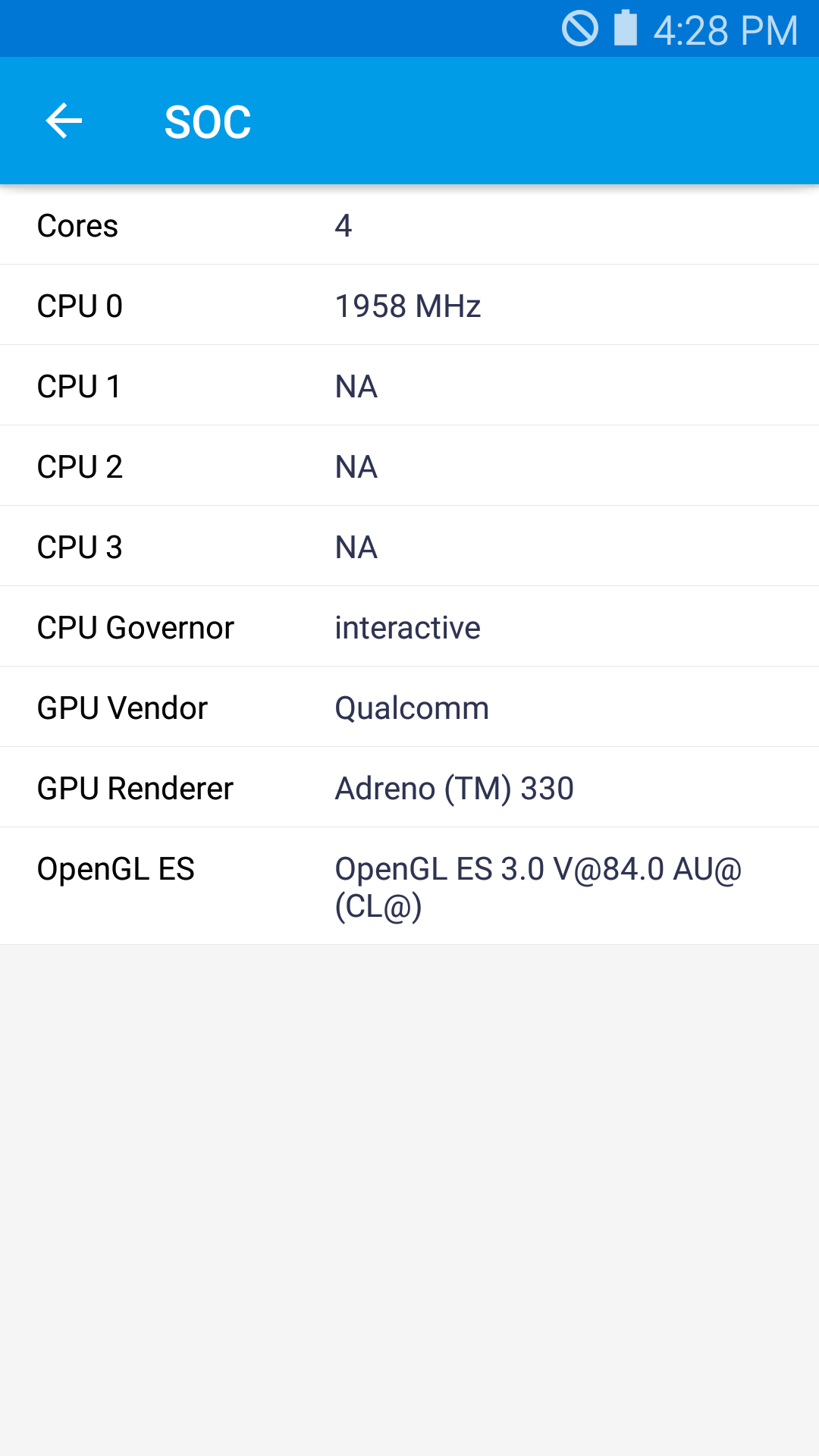 Aplicación Android System Info - Detailed Android Device Info en Amazon Appstore