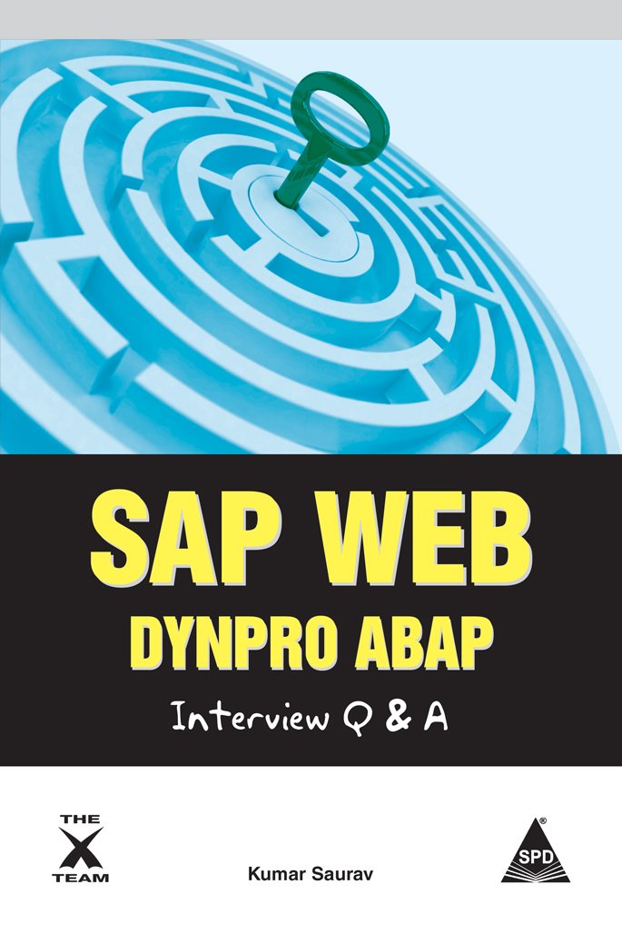 SAP Web Dynpro ABAP Interview Q&A: 9781619030190: Computer Science Books @ Amazon.com