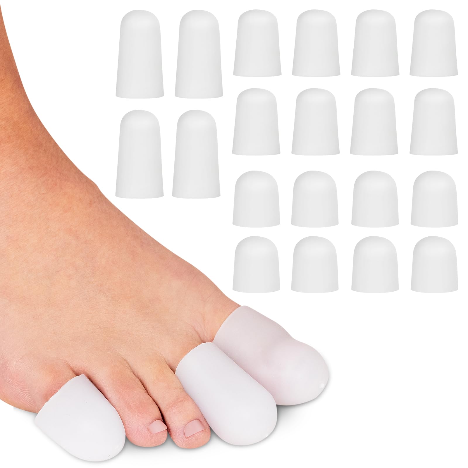 Vivesole Soft Gel Toe Protectors For Men And Women Toe | Desertcart INDIA