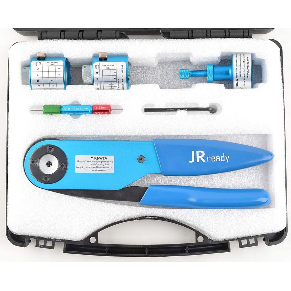 Buy JRready ST1024 Crimping Tool KIT: YJQ-W2A(AF8)&TH1A&TH163&UH2-5 ...