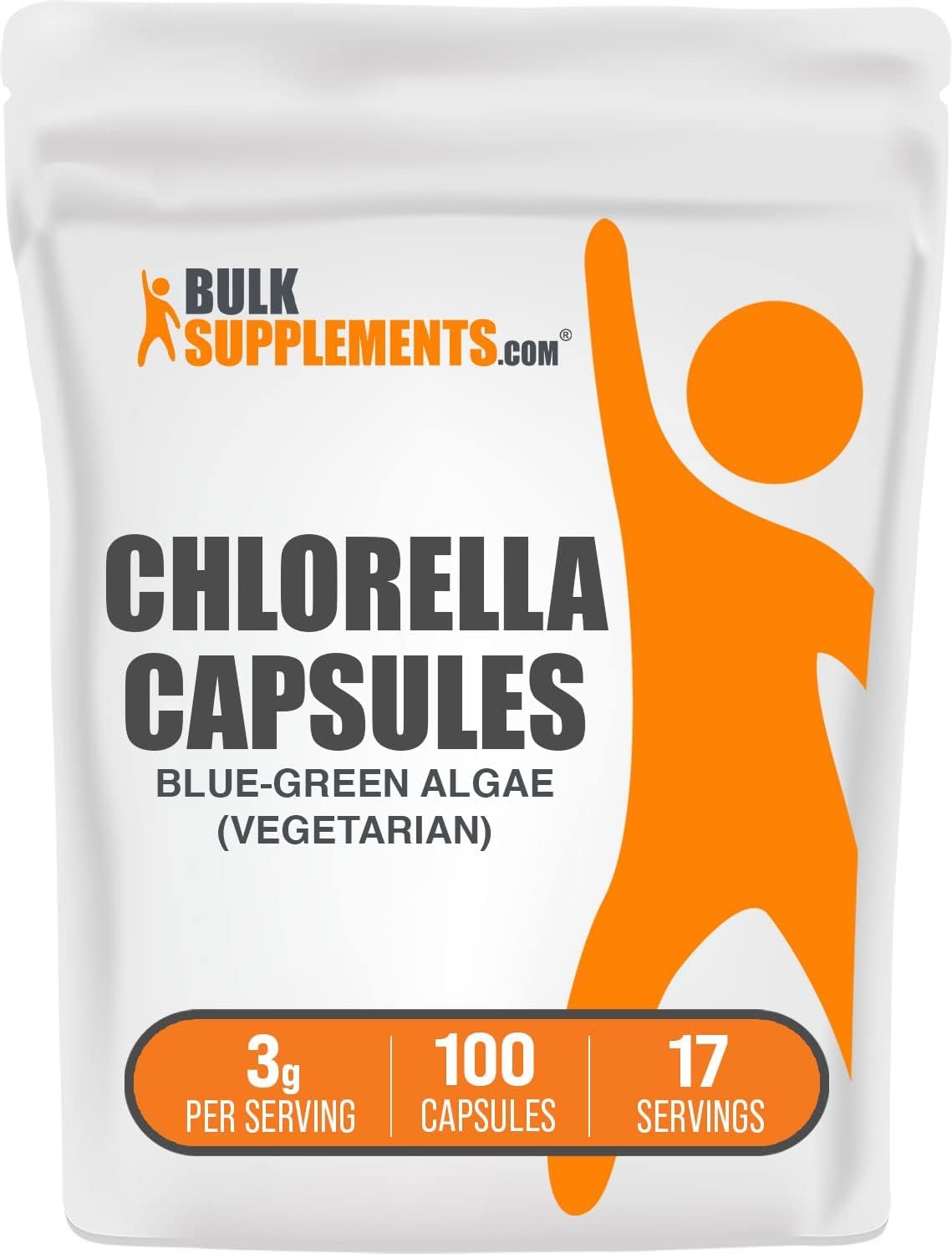Amazon.com: BulkSupplements.com Chlorella Capsules - Green Superfood ...