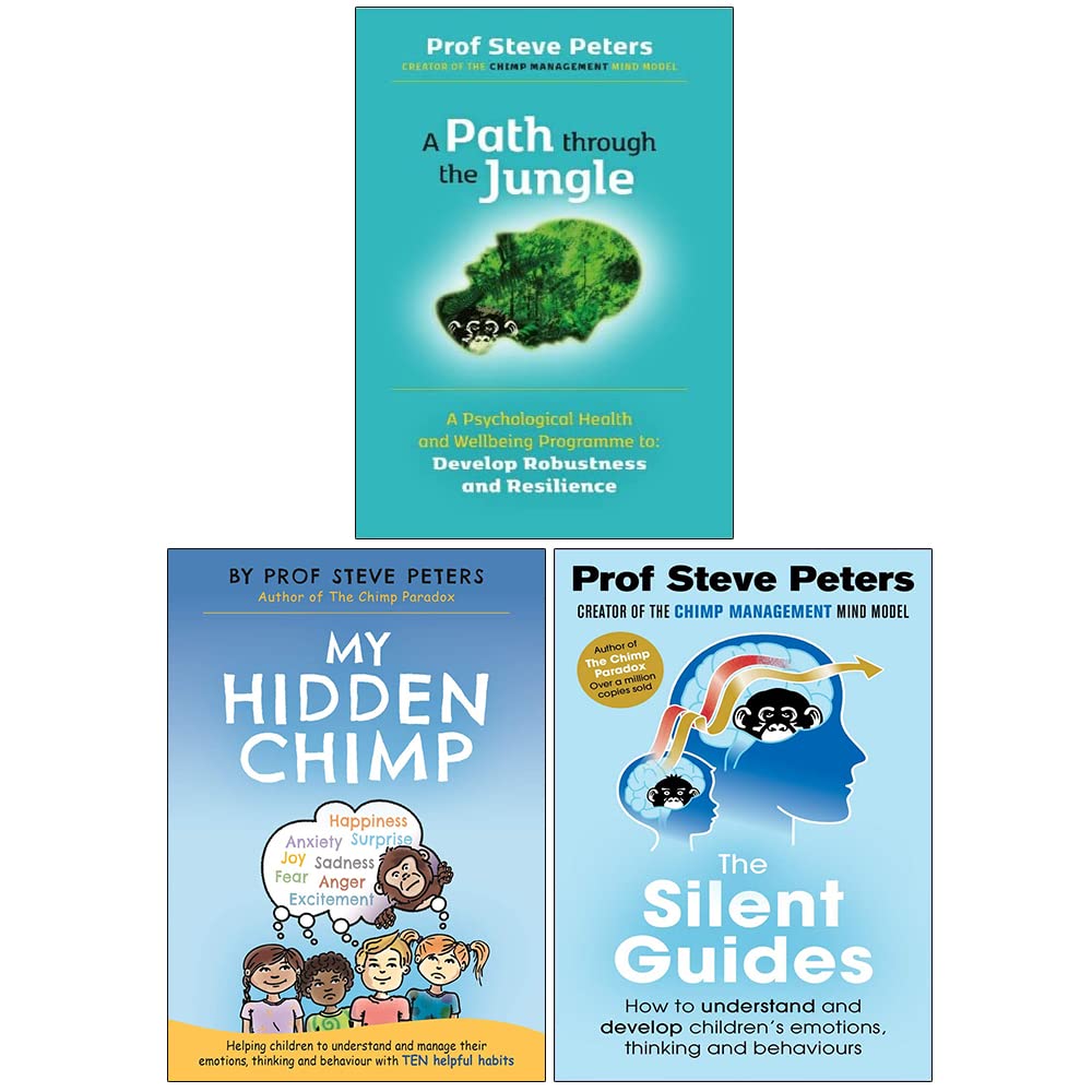 Professor Steve Peters Collection 3 Books Set (A Path through the ...