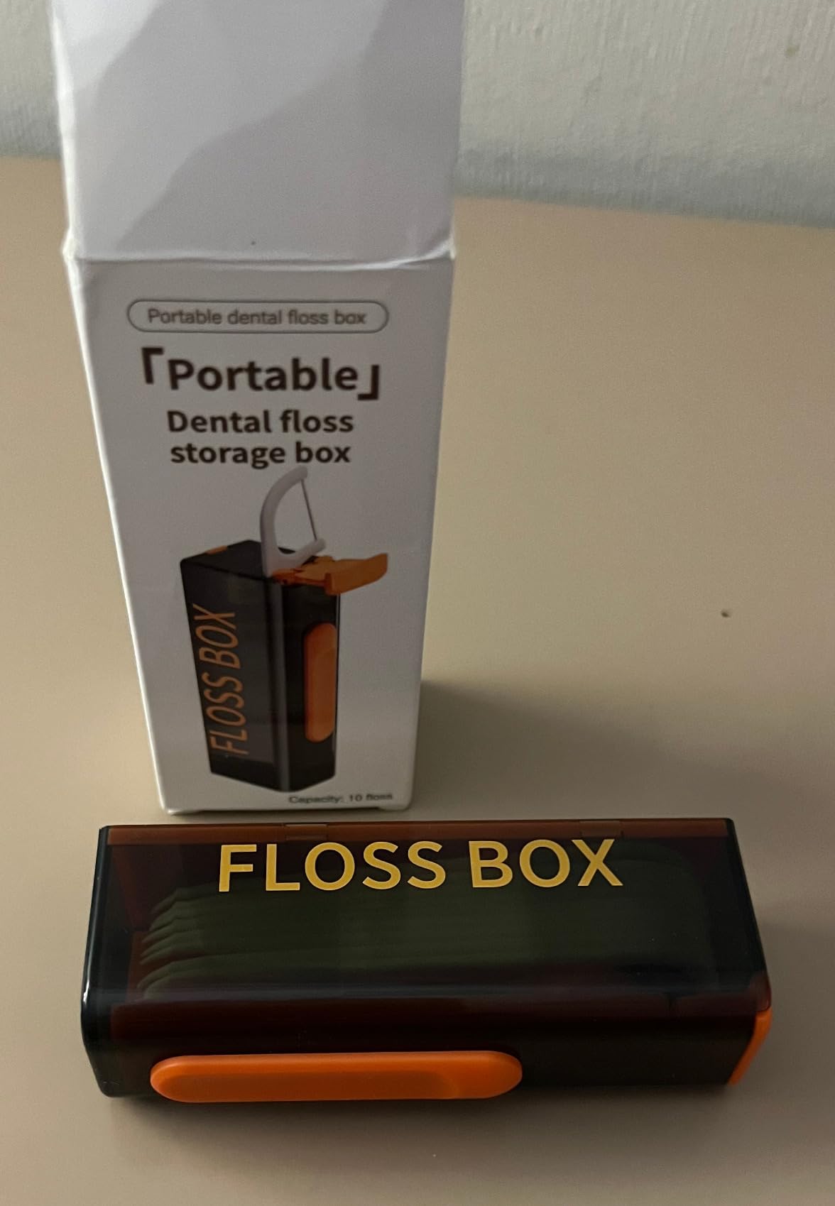 Amazon.com : Corn Automatic Portable Dental Floss Storage Box, Easy ...