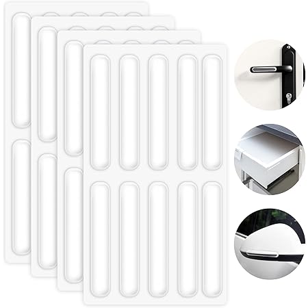 Vicloon Tampons de Protection Transparents,30PCS Pare-Chocs en ...
